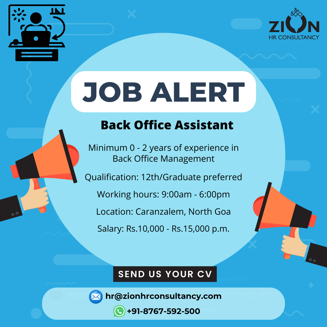 Back Office Assistant
